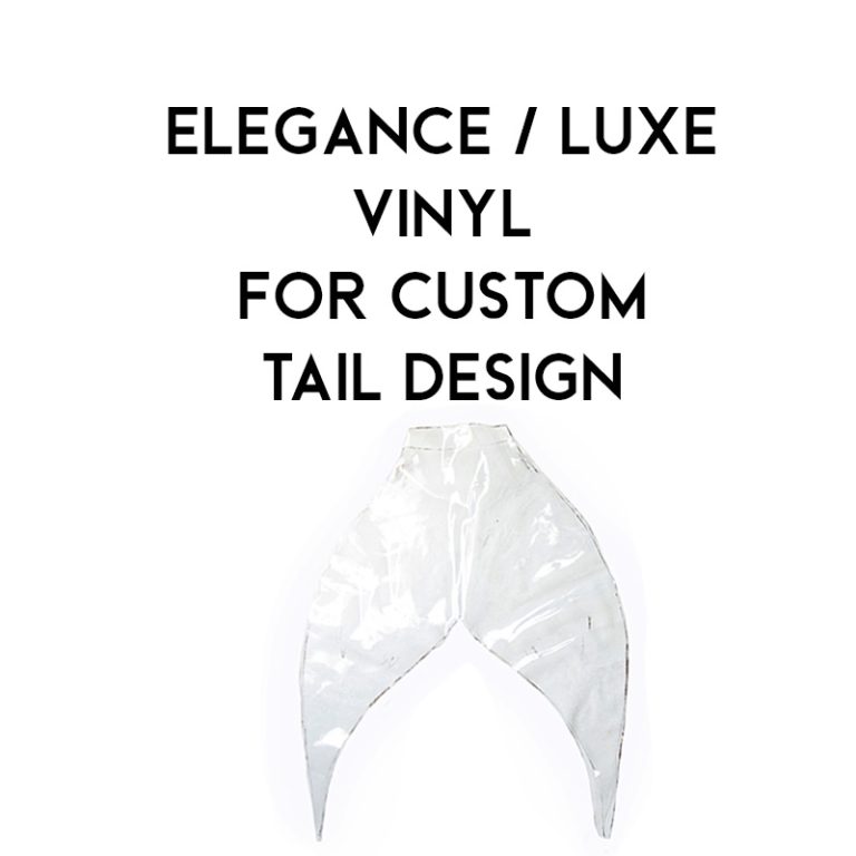 Custom Tail - Vinyl Addition - Two Oceans Mermaid Tails