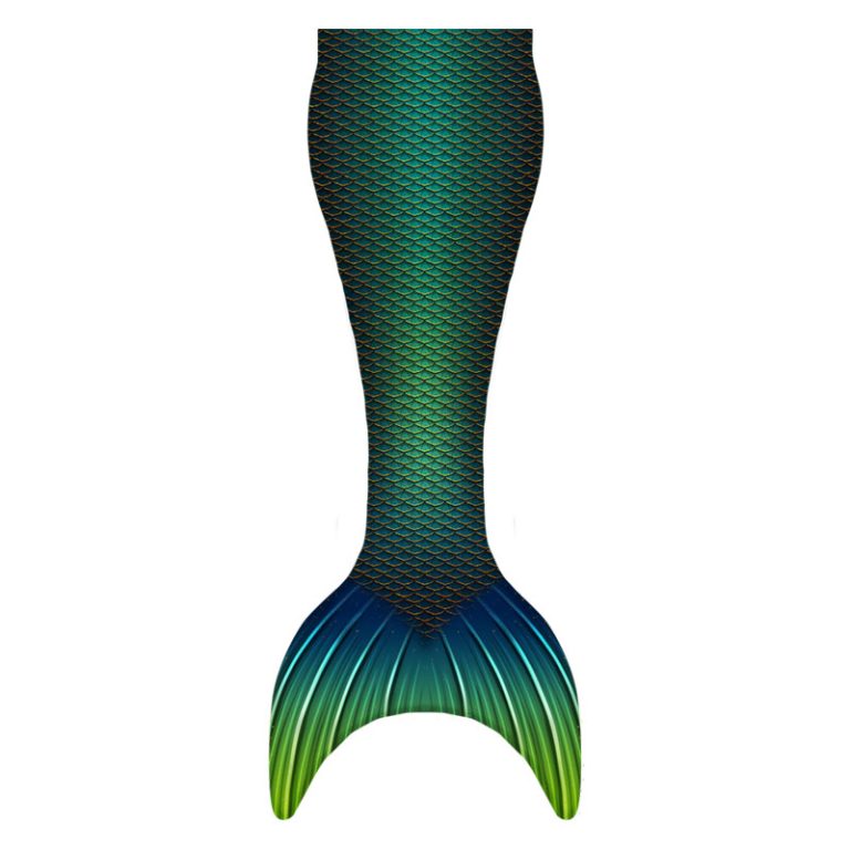 Forest Fae Allure Mermaid Tail Skin - Two Oceans Mermaid Tails