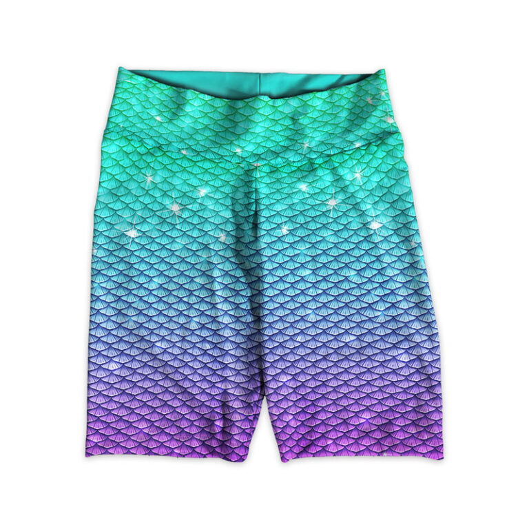Ocean Princess Flow Shorts - Two Oceans Mermaid Tails