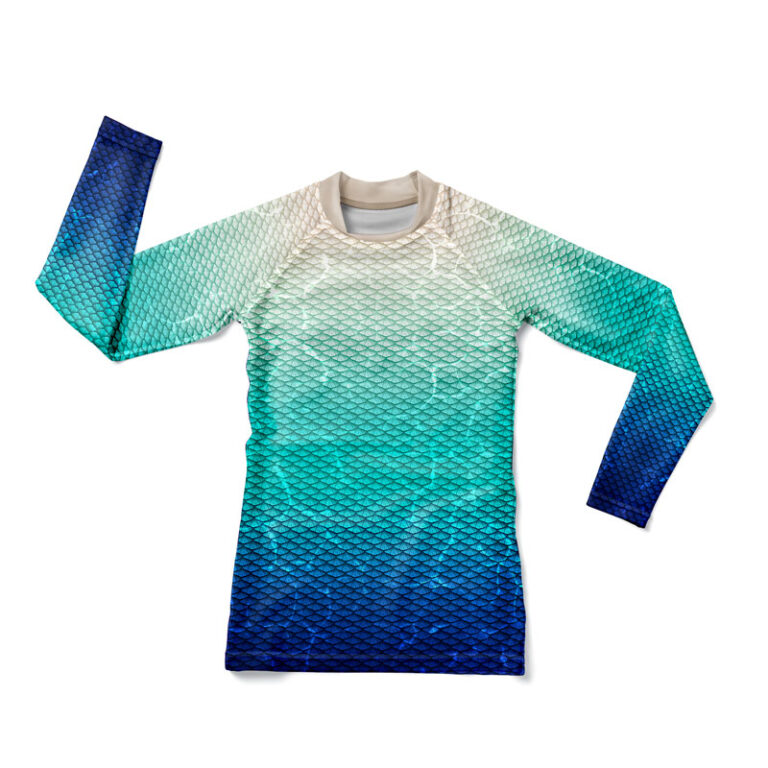 Seashore Luxe Rashguard - Two Oceans Mermaid Tails