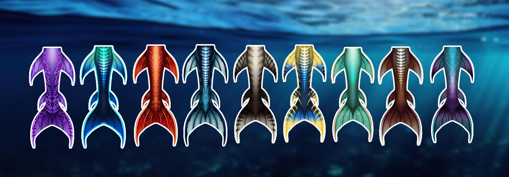 Mermaid Tails in South Africa - Two Oceans Mermaid Tails